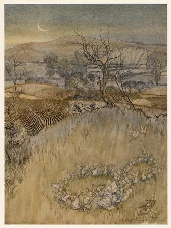 Fairy Ring Art Print - Arthur Rackham | Art.com