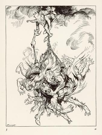 'Hop Frog' Art Print - Arthur Rackham | Art.com