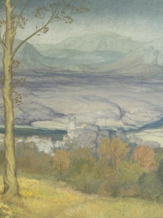 'Landscape, C.1920' Giclee Print - Arthur Rackham | Art.com