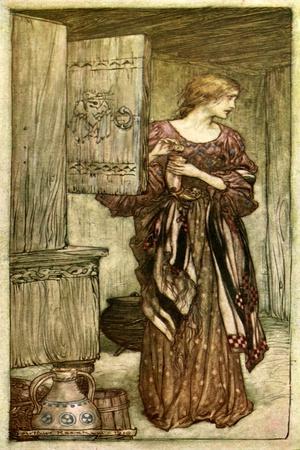 'The Valkyrie / Die Walküre' Giclee Print - Arthur Rackham | Art.com