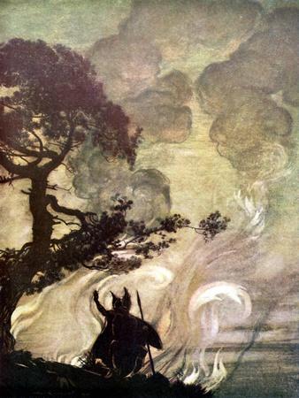 The Valkyrie / Die Walküre Giclee Print - Arthur Rackham | Art.com