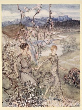 Arthur Rackham Flowers
