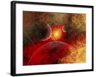 'Artist' Concept Illustrating the Stellar Explosion of a Supernova ...