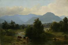 'Adirondack Mountains, N.Y., 1870 (Oil on Canvas)' Giclee Print - Asher ...