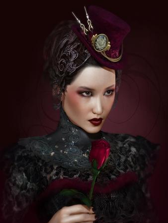 'Lady Rose' Art Print - Atelier Sommerland | Art.com
