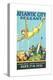 'Atlantic City Pageant Poster' Giclee Print | Art.com