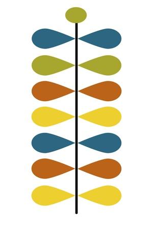 'Atomic Tree' Art Print - Jan Weiss | Art.com