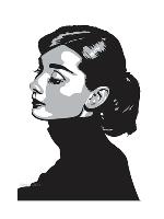 'Audrey Hepburn - Always' Giclee Print - Emily Gray | Art.com