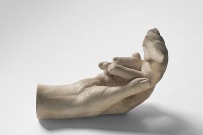 'Hand of Rodin Holding a Torso, Cast by Paul Cruet (1880-1966), 1917 ...
