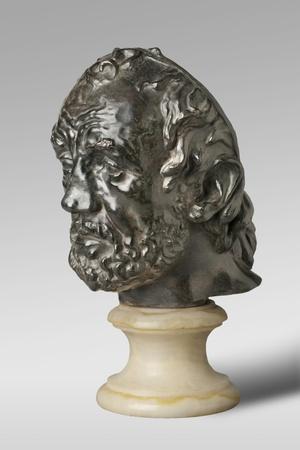 'Mask of the Man with the Broken Nose, Modeled 1863-64, Cast by Alexis ...