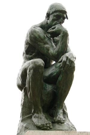 The Thinker, 1903, Sculpture by Auguste Rodin (1840-1917) Giclee Print ...