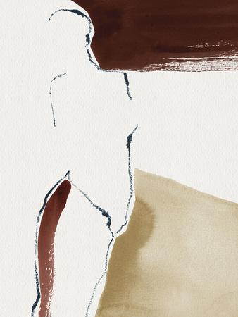 'Discreet Delineation - Profile' Giclee Print - Aurora Bell | Art.com