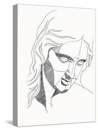 'Sketched Perspective - Look' Stretched Canvas Print - Aurora Bell ...