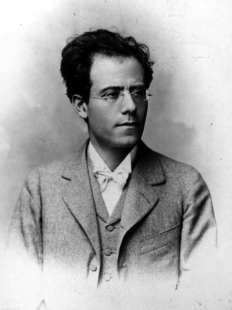 'Austrian Composer Gustav Mahler, Copied from Original Carte De Visite ...