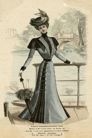 Autumn Dress 1899 Art Print | Art.com