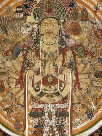Avalokitesvara, Bodhisattva with Thousand Arms and Thousand Eyes Giclee ...