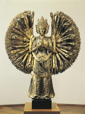 Avalokitesvara, Bodhisattva with Thousand Arms and Thousand Eyes Giclee ...