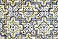 'Floral Tile Pattern at House Wall, Province of Obidos, Portugal ...