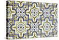 'Floral Tile Pattern at House Wall, Province of Obidos, Portugal ...