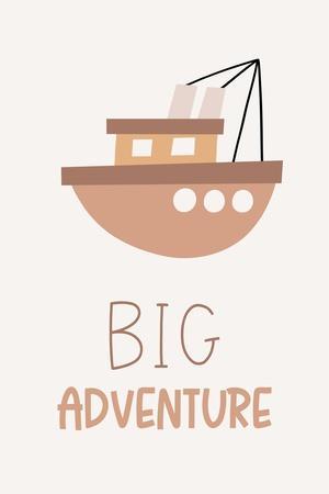 'Boho Big Adventure' Art Print - Barkova Nadya | Art.com