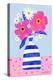 'Maximalist Flower Vase' Giclee Print - Baroo Bloom | Art.com