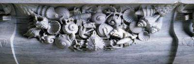 'Bath with Relief Decoration of Shells' Giclee Print | Art.com