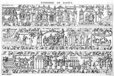 'Bayeux Tapestry (4 of 8)' Art Print | Art.com