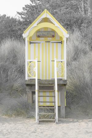 'Beachside Hut - Change' Giclee Print - Alan Copson | Art.com