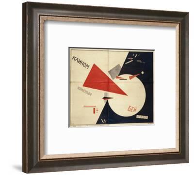 Beat the Whites with the Red Wedge (The Red Wedge Poster), 1919 Giclee ...