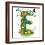 'Beautiful Spring Letter "E"' Art Print - Kesu01 | Art.com