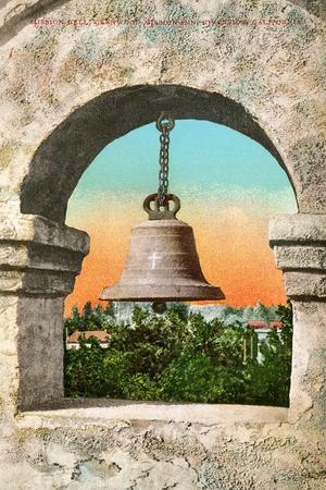 Bell, Mission Inn, Riverside, California Art Print | Art.com