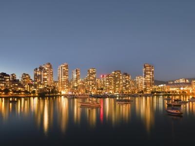 'Vancouver skyline' Photographic Print - Benjamin Rondel | Art.com