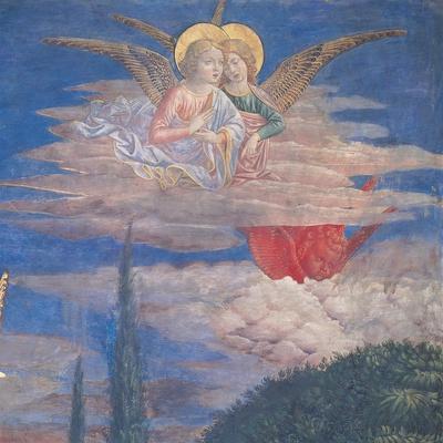 'Worshipping Angels' Art Print - Benozzo Gozzoli | Art.com