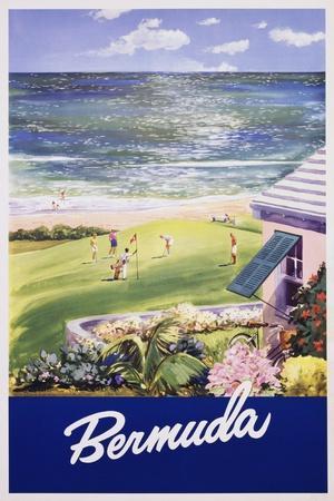 Bermuda Travel Poster Giclee Print | Art.com