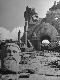 'Head of Christ in Front of Destroyed Cathedral 2 Miles from Where the ...