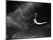 'Woman Performing Swan Dive' Photographic Print - Bettmann | Art.com