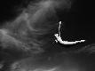 'Woman Performing Swan Dive' Photographic Print - Bettmann | Art.com