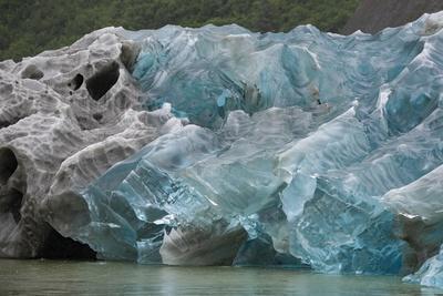 Icebergs in Endicott Arm have amazing patterns. Photographic Print ...