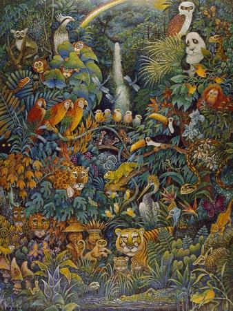 'Rainforest' Giclee Print - Bill Bell | Art.com