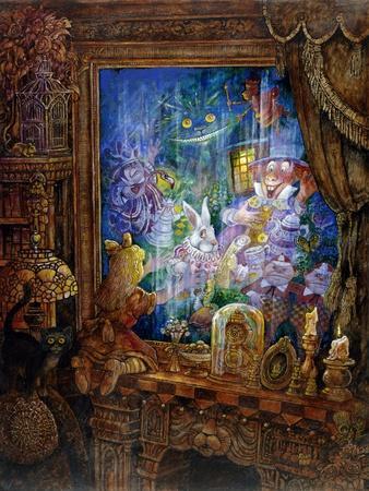 Psychedelic Alice In Wonderland Art