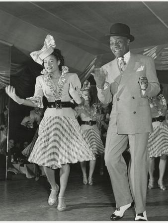 'Bill Robinson A.K.A. Bojangles and Other Female Dancer Performing ...