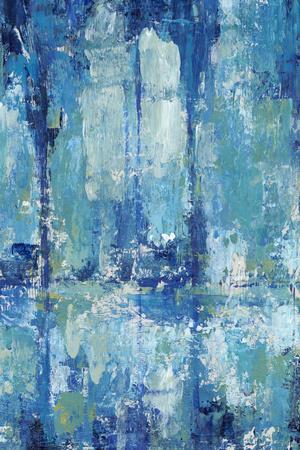 'Blue Reflection Triptych II' Art Print - Tim OToole | Art.com