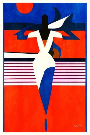 La Femme Fatale Giclee Print - Bo Anderson | Art.com