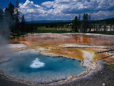 'Firehole Spring, Yellowstone National Park, WY' Photographic Print ...