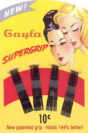 'Bobbie Pins' Giclee Print | Art.com