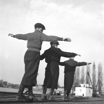 Boy in the 1940S (B/W Photo) Giclee Print | Art.com