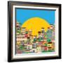 'Brazilian Favela' Photographic Print - Richard Laschon | Art.com