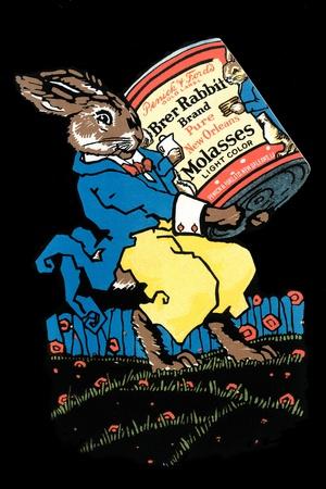 'Brer Rabbit Brand Molasses' Art Print | Art.com