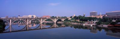 'Bridge Across River, Henley Street Bridge, Tennessee River, Knoxville ...