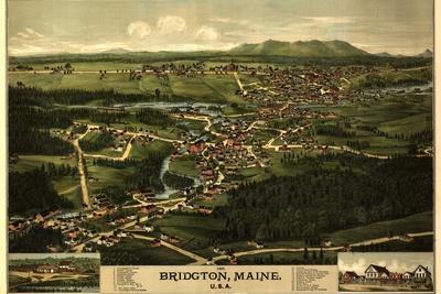 Bridgeton, Maine 1888 Photo | Art.com